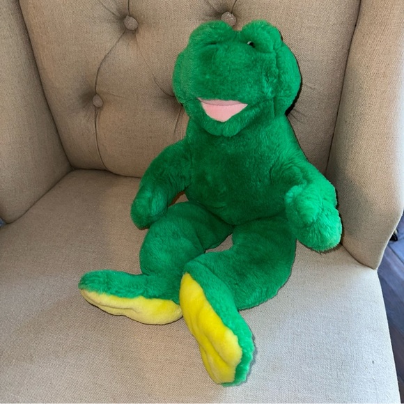 Build-A-Bear | Toys | Vintage Retired 997 Build A Bear Green Floppy ...